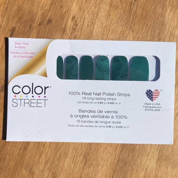 Color Street | Makeup | Nwt Color Street Better Late Than Feather ...